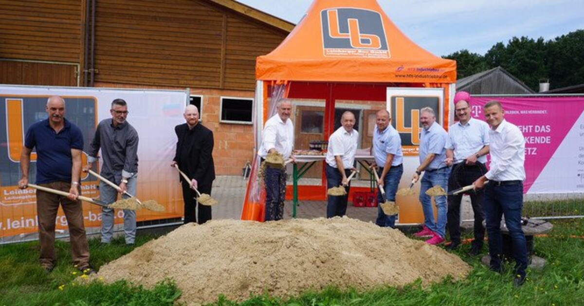 Leinberger GmbH: Spatenstich im Landkreis Fulda | vitronet – Der ...